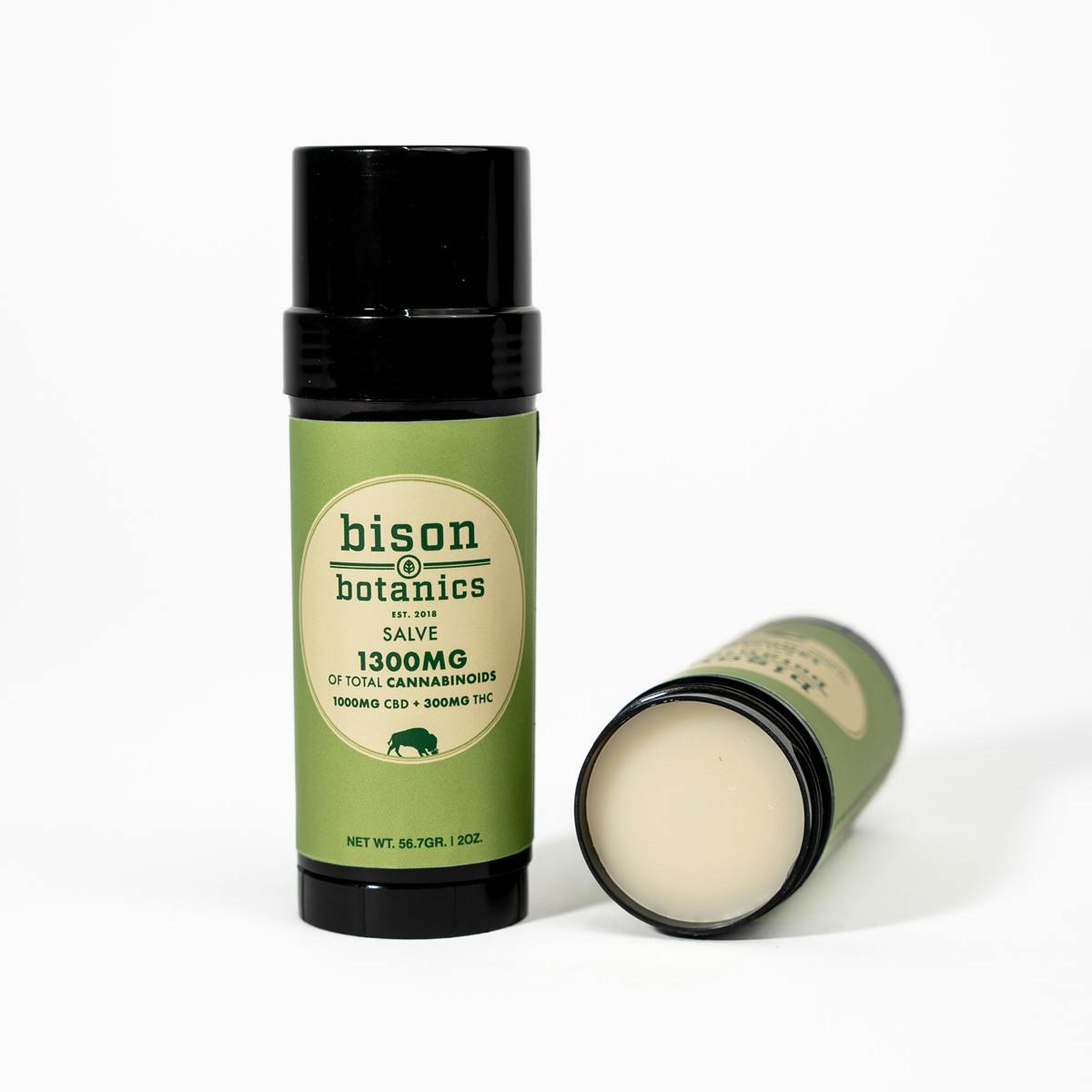 Salve Topical from Bison Botanics | 1150MG THC | 350 CBD | Sold in 1 ...